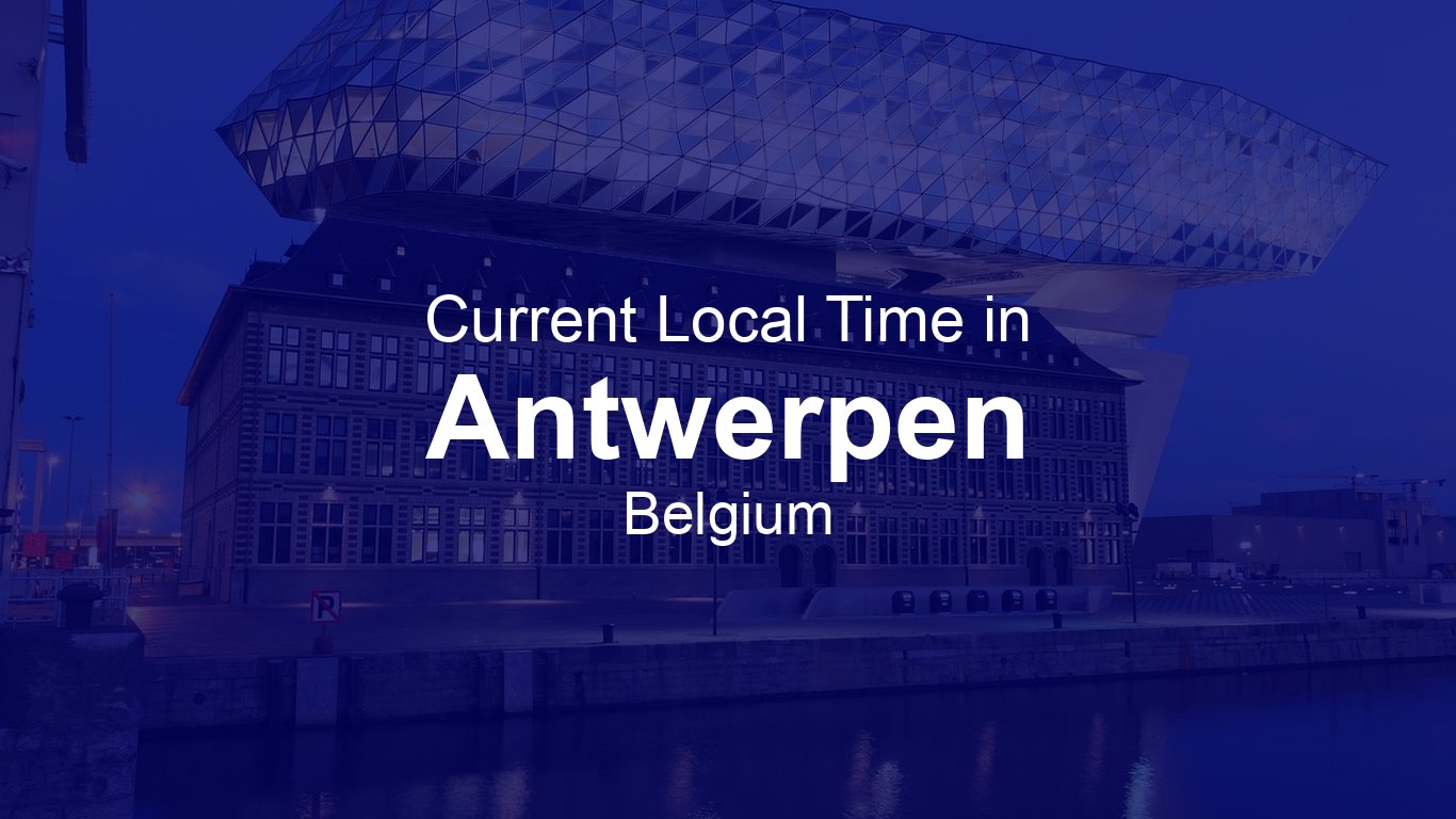 Time in Antwerpen, Belgium | Time.so