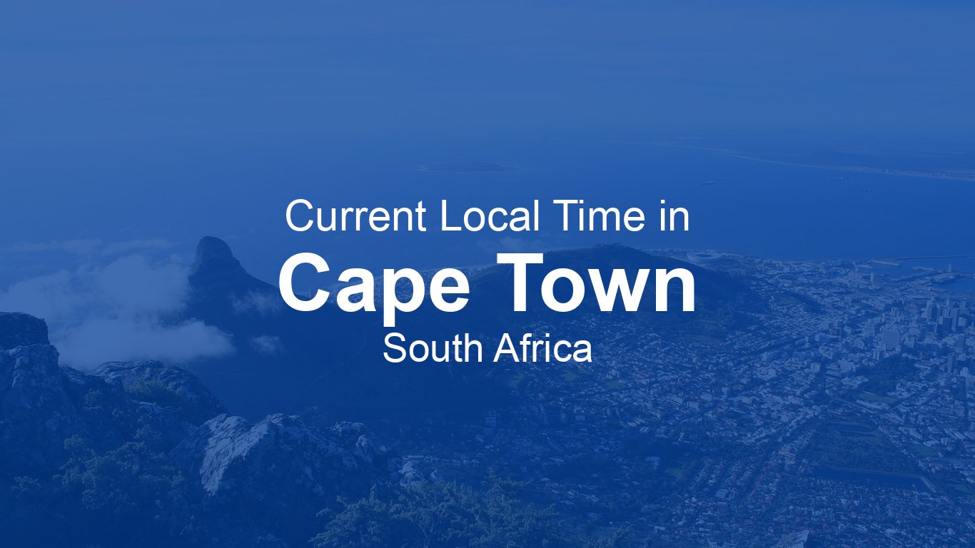 Time in Cape Town, South Africa | Time.so