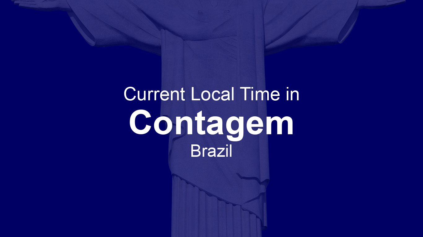 Time in Contagem, Brazil | Time.so
