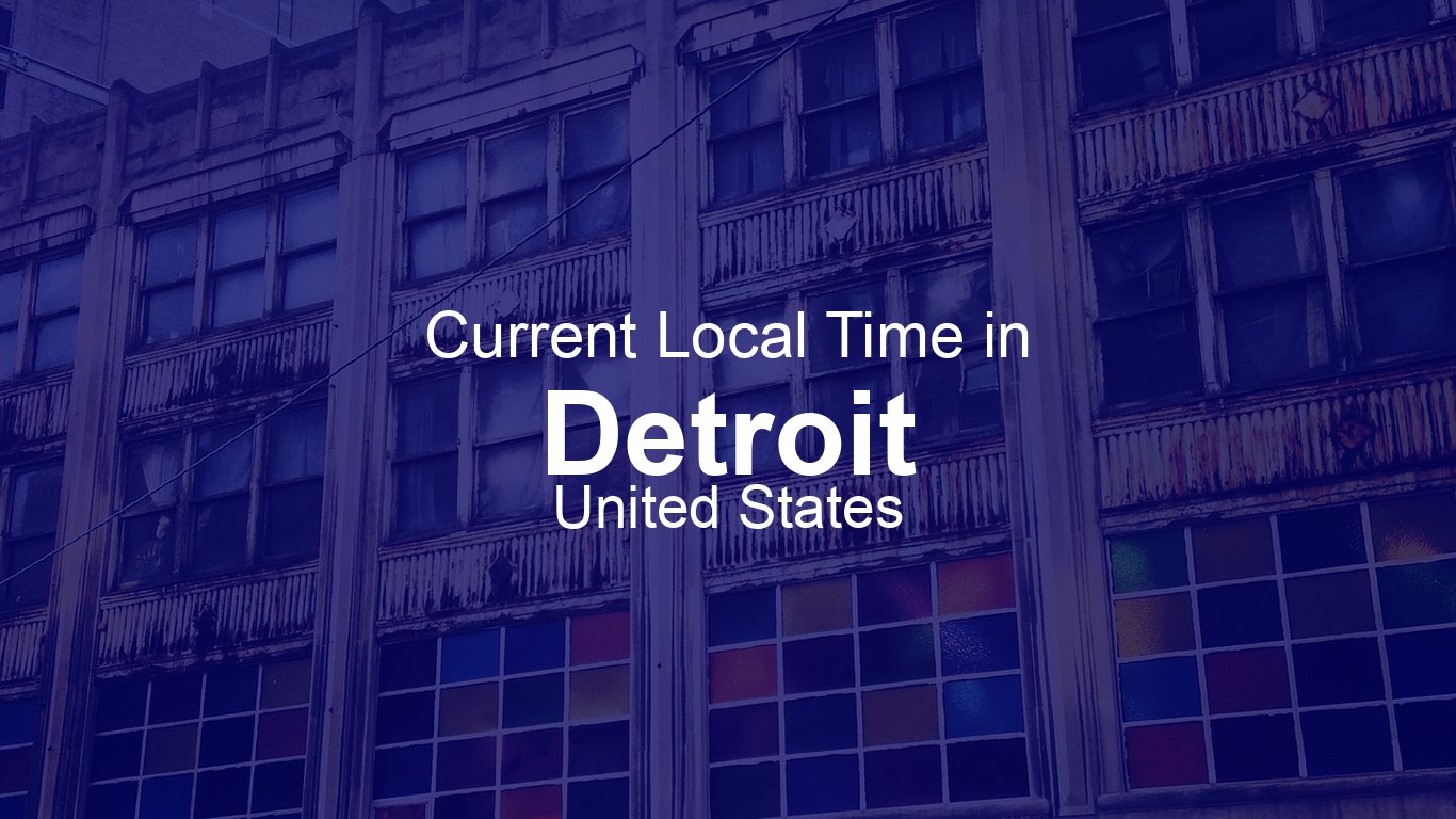 Time in Detroit, United States | Time.so