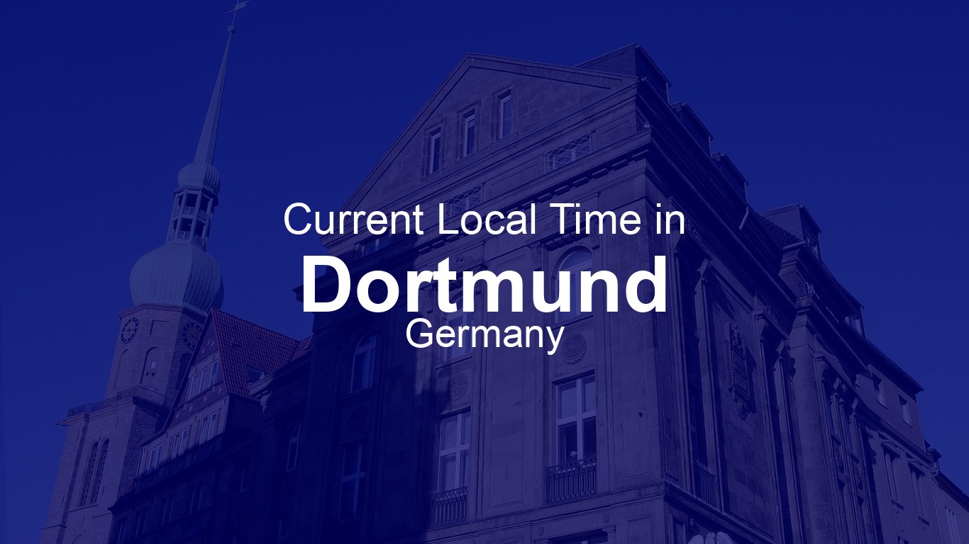 Time in Dortmund, Germany | Time.so