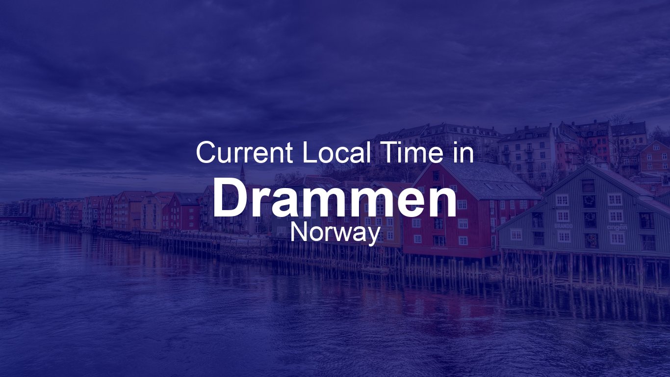 Time in Drammen, Norway | Time.so