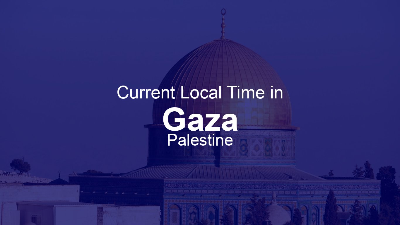 Time in Gaza, Palestine | Time.so