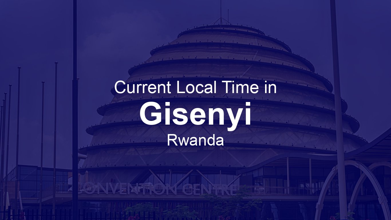 Time in Gisenyi, Rwanda | Time.so