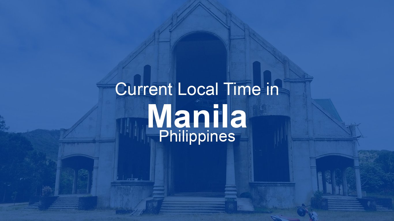 Time in Manila, Philippines | Time.so