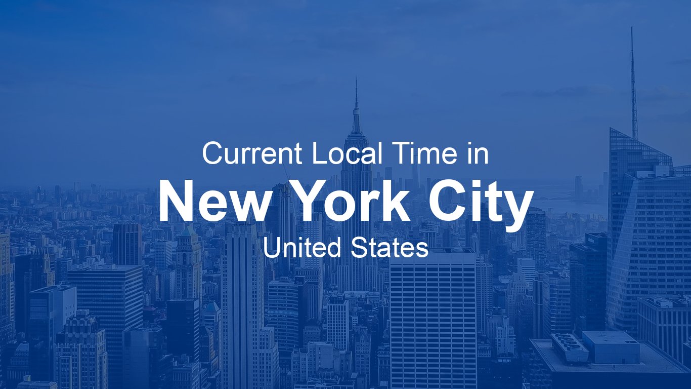 Time in New York City, United States | Time.so