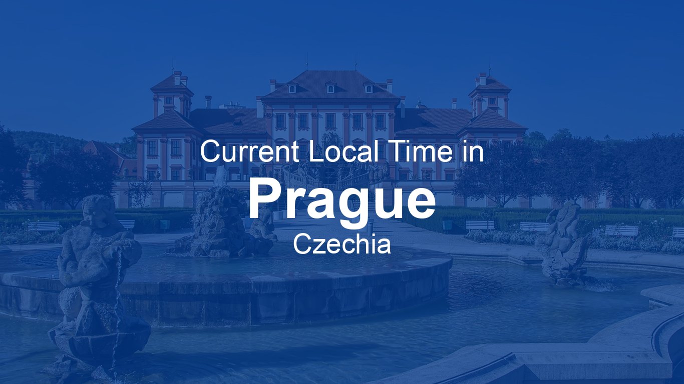 Time in Prague, Czechia | Time.so