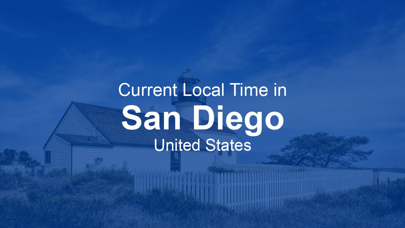 Time in San Diego, United States | Time.so