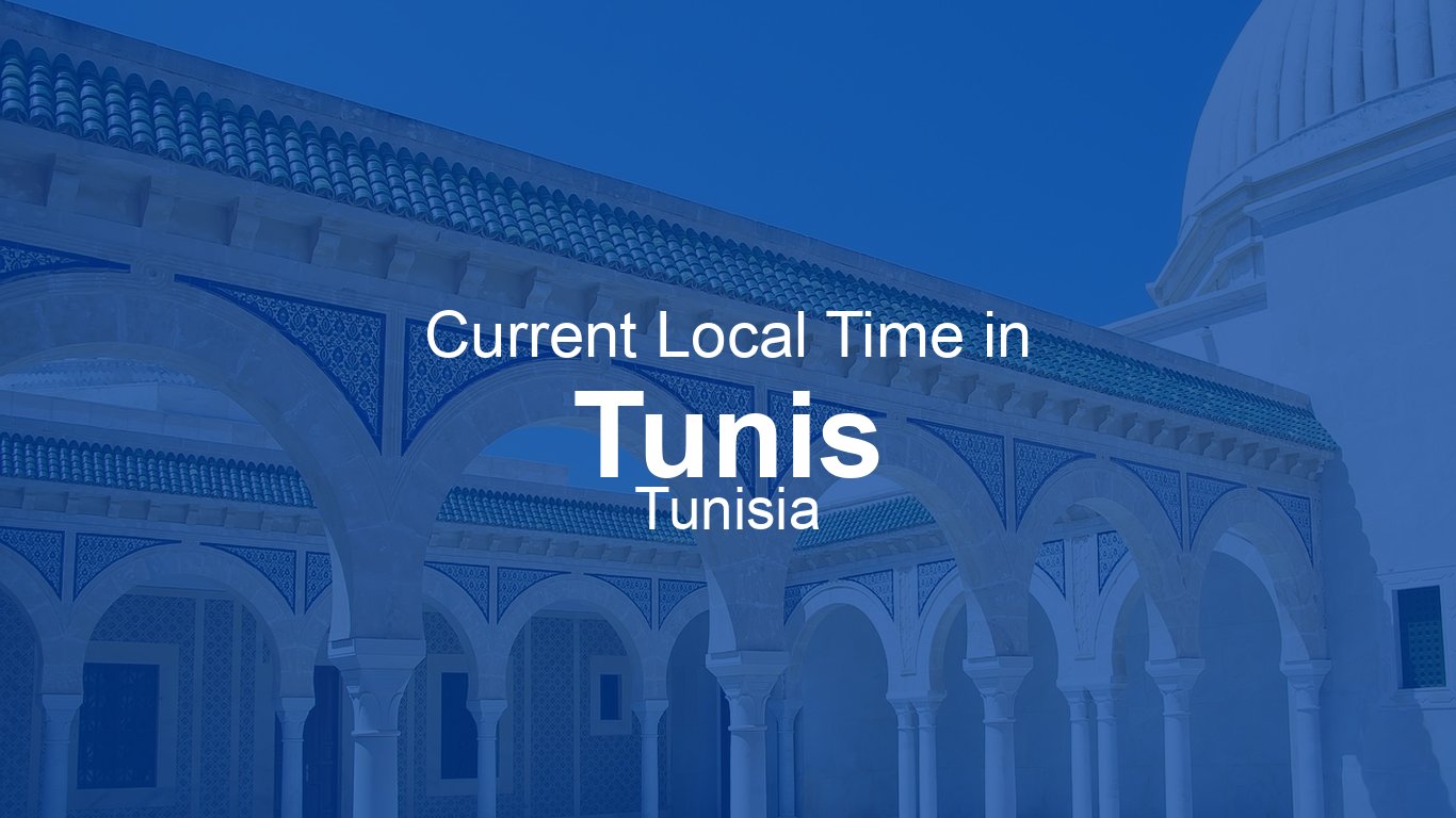 Time in Tunis, Tunisia | Time.so
