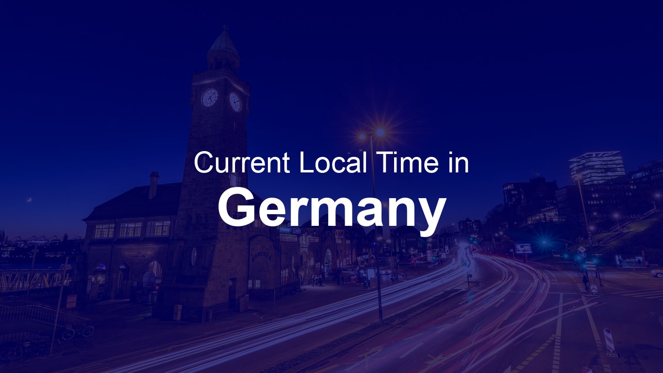Time in Germany | Time.so