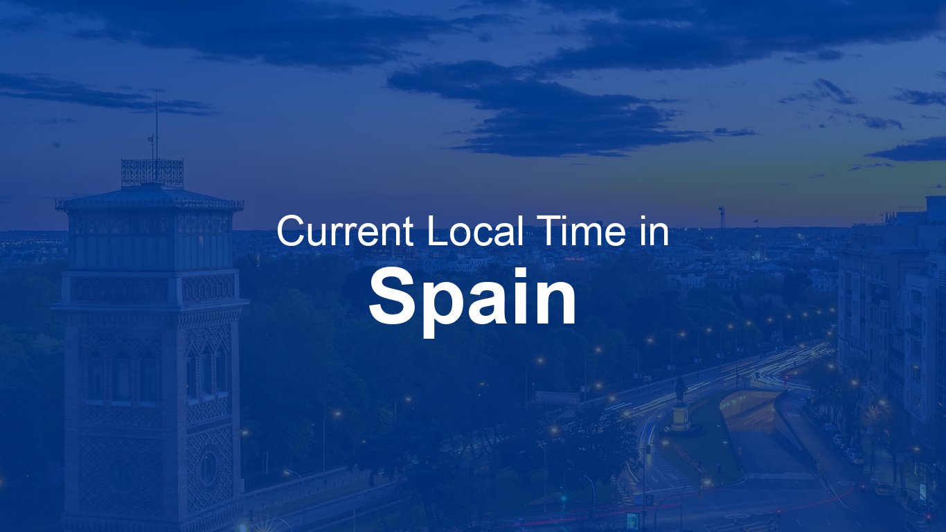 Time in Spain | Time.so