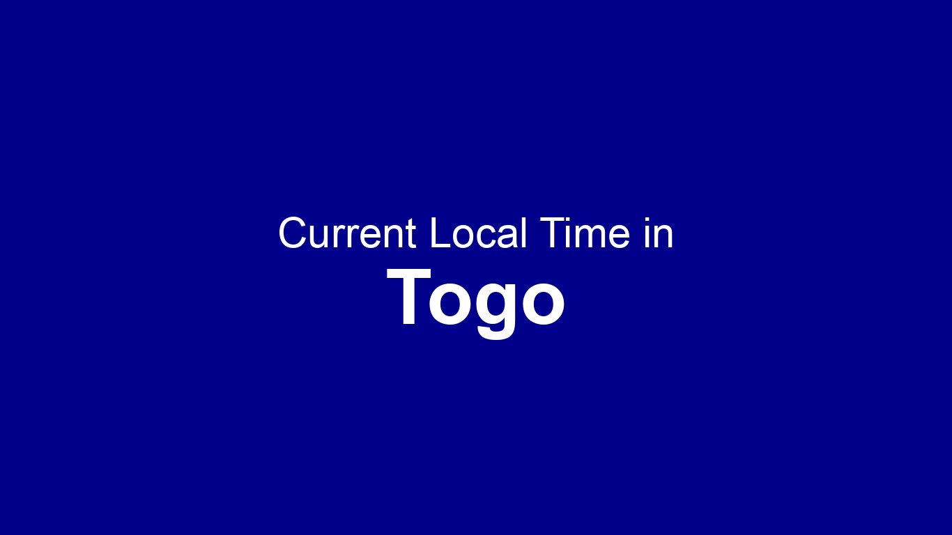 Time in Togo | Time.so